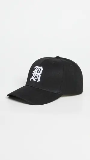 R13 Baseball Cap - Black/white