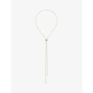 Boucheron Quatre Blue Edition Large Tie Necklace - Gold And Blue