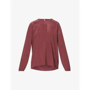 JOSEPH Belina Relaxed-fit Silk Blouse