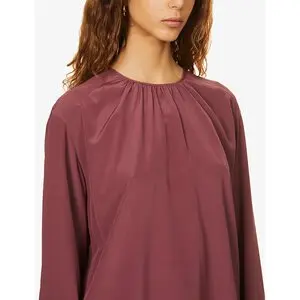 JOSEPH Belina Relaxed-fit Silk Blouse
