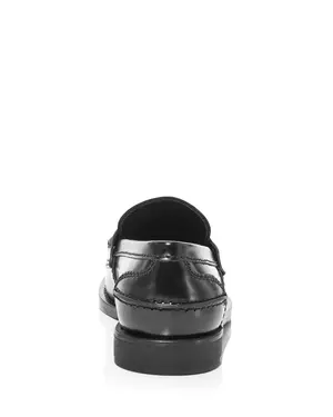 Miu Miu Penny Coin Loafers - Nero