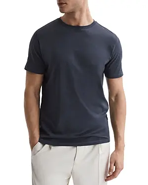 REISS Bless Crewneck Tee Airforce Blue 2