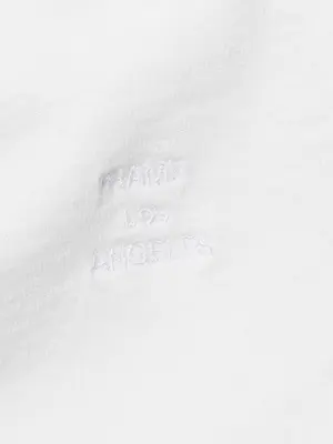 FRAME Logo Cotton T-shirt - Blanc
