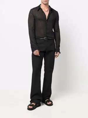 SAPIO Semi Sheer-design Shirt