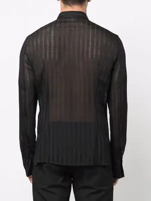 SAPIO Semi Sheer-design Shirt