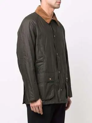 Barbour Contrasting-collar Detail Jacket