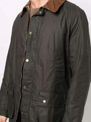 Barbour Contrasting-collar Detail Jacket