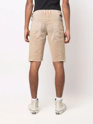 DIESEL® Drawstring-waist Denim Shorts - Neutrals
