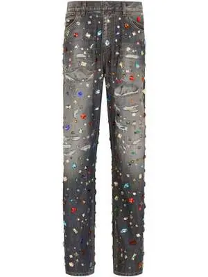 Dolce & Gabbana Embellished Jeans For Women
