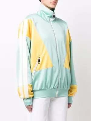 Khrisjoy Panelled Zip-up Track Jacket - Green