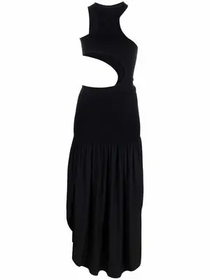 Stella McCartney Cut-out Asymmetric Dress