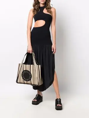 Stella McCartney Cut-out Asymmetric Dress