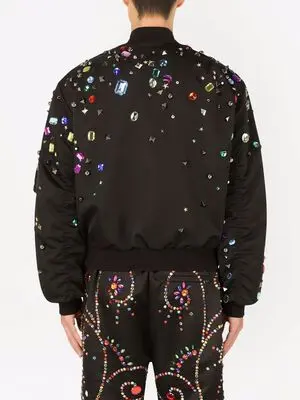 Dolce & Gabbana Embellished Bomber Jacket