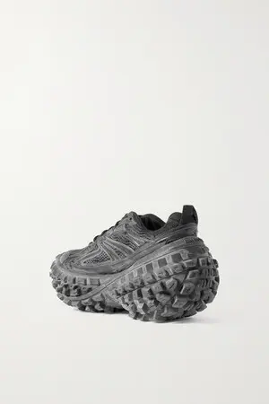 Balenciaga Bouncer Platform Sneakers - Black