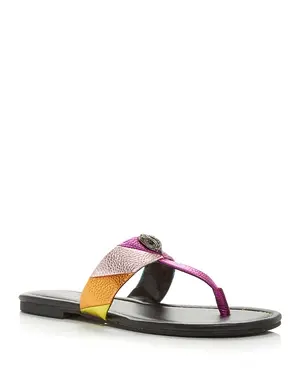 Kurt Geiger Kensington T-strap Sandals - Open Misce