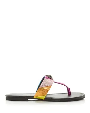 Kurt Geiger Kensington T-strap Sandals - Open Misce