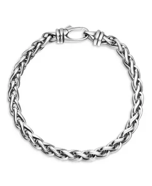 David Yurman Sterling Wheat Chain Link Bracelet