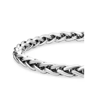 David Yurman Sterling Wheat Chain Link Bracelet