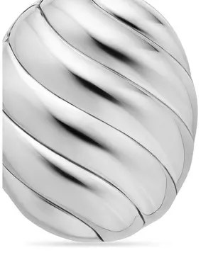 David Yurman Sculptured Oval Locket Amulet Pendant