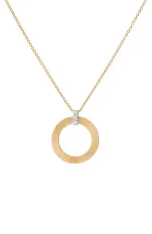 Marco Bicego Masai 18k Yellow Gold And Diamond Pendant Necklace - Yellow Gold/diamond