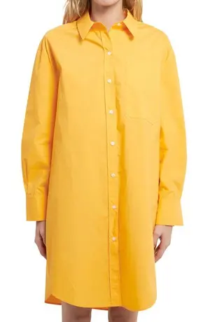 English Factory Classic Collared Shirtdress - Clementine