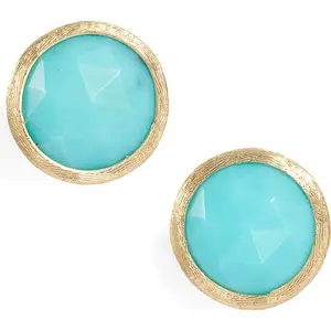 Marco Bicego Marco Bicego Jaipur Semiprecious Stone Stud Earrings Yellow Gold