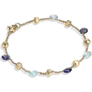 Marco Bicego Paradise Iolite And Blue Topaz Bracelet - Gold