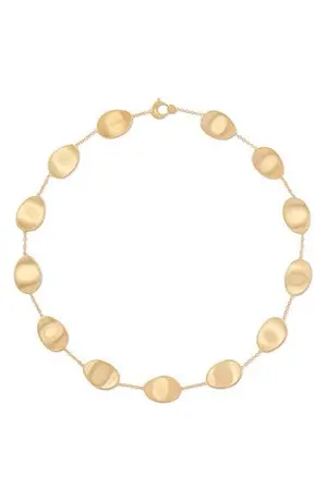 Marco Bicego Lunaria Short Necklace - Yellow Gold