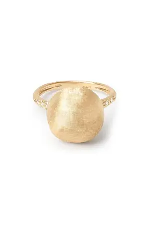 Marco Bicego Africa Boule Diamond Ring - 18k Yellow Gold