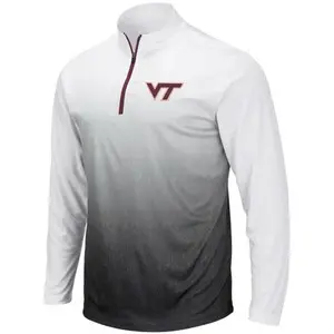COLOSSEUM Virginia Tech Hokies Magic Team Logo Quarter-zip Jacket
