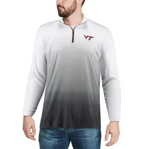 COLOSSEUM Virginia Tech Hokies Magic Team Logo Quarter-zip Jacket