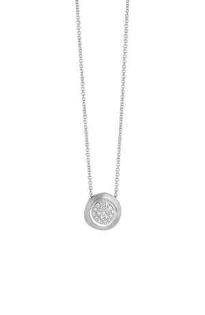 Marco Bicego Marco Bicego Jaipur Diamond And 18K White Gold Necklace White Gold