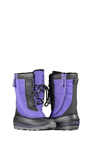 BILLY FOOTWEAR Ice Snow Boot - Black/ Purple