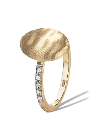 Marco Bicego Siviglia 18k Gold Diamond Ring - Yellow/white Gold