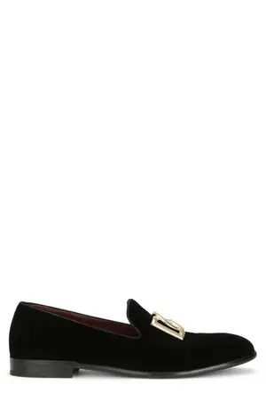 Dolce & Gabbana Leonardo Velvet Loafer