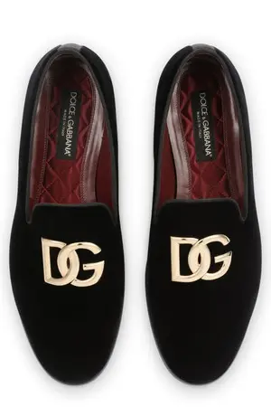 Dolce & Gabbana Leonardo Velvet Loafer