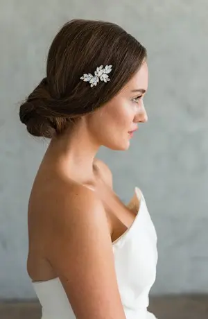 Brides & Hairpins Luna Clip - Silver