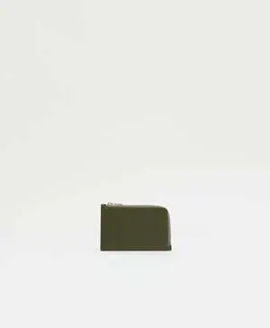 MANSUR GAVRIEL Zip Card Holder - Algae
