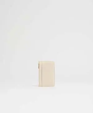 MANSUR GAVRIEL Zip Card Holder Avorio