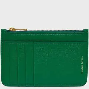 MANSUR GAVRIEL Zip Card Holder Grass