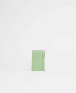 MANSUR GAVRIEL Zip Card Holder Seaglass