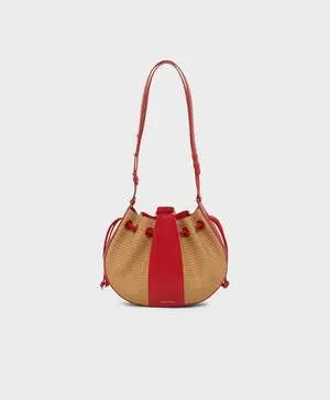 MANSUR GAVRIEL Raffia Lilium Bag