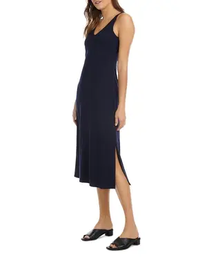 Karen Kane Brigitte Jersey Midi Dress - Navy