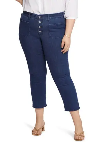 NYDJ Marilyn Infinity Waist Crop Jeans - Genesis
