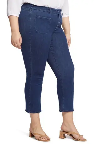 NYDJ Marilyn Infinity Waist Crop Jeans - Genesis