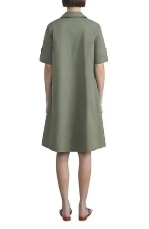 Lafayette 148 New York Maggie Cotton Shift Dress