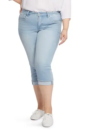 NYDJ Marilyn Cuffed Capri Jeans - Hollander