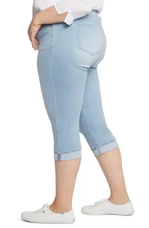 NYDJ Marilyn Cuffed Capri Jeans - Hollander