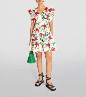 La DoubleJ Cotton Honeybun Mini Dress