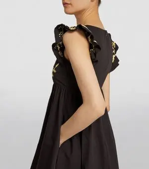 Red Valentino Cotton Mini Dress